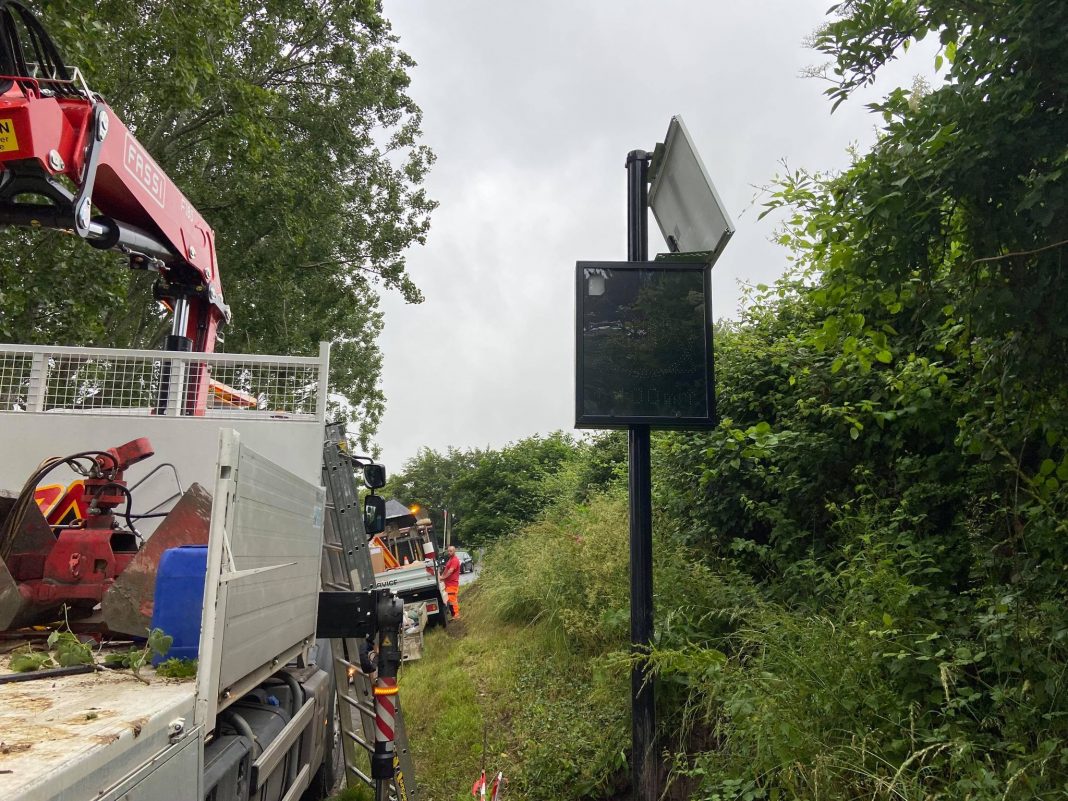 Des radars pédagogiques à Vasouy - Honfleur-Infos