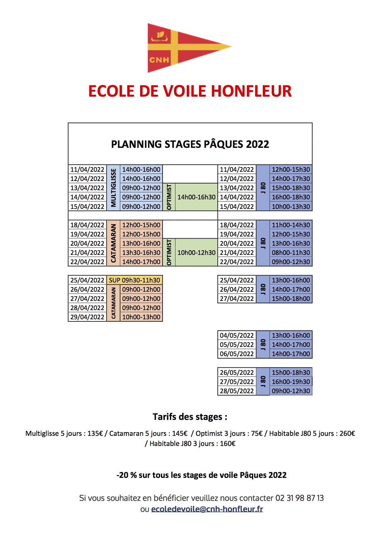 calendrier-paques-2022-avec-tarifs-logo-contact - copie - Honfleur-Infos