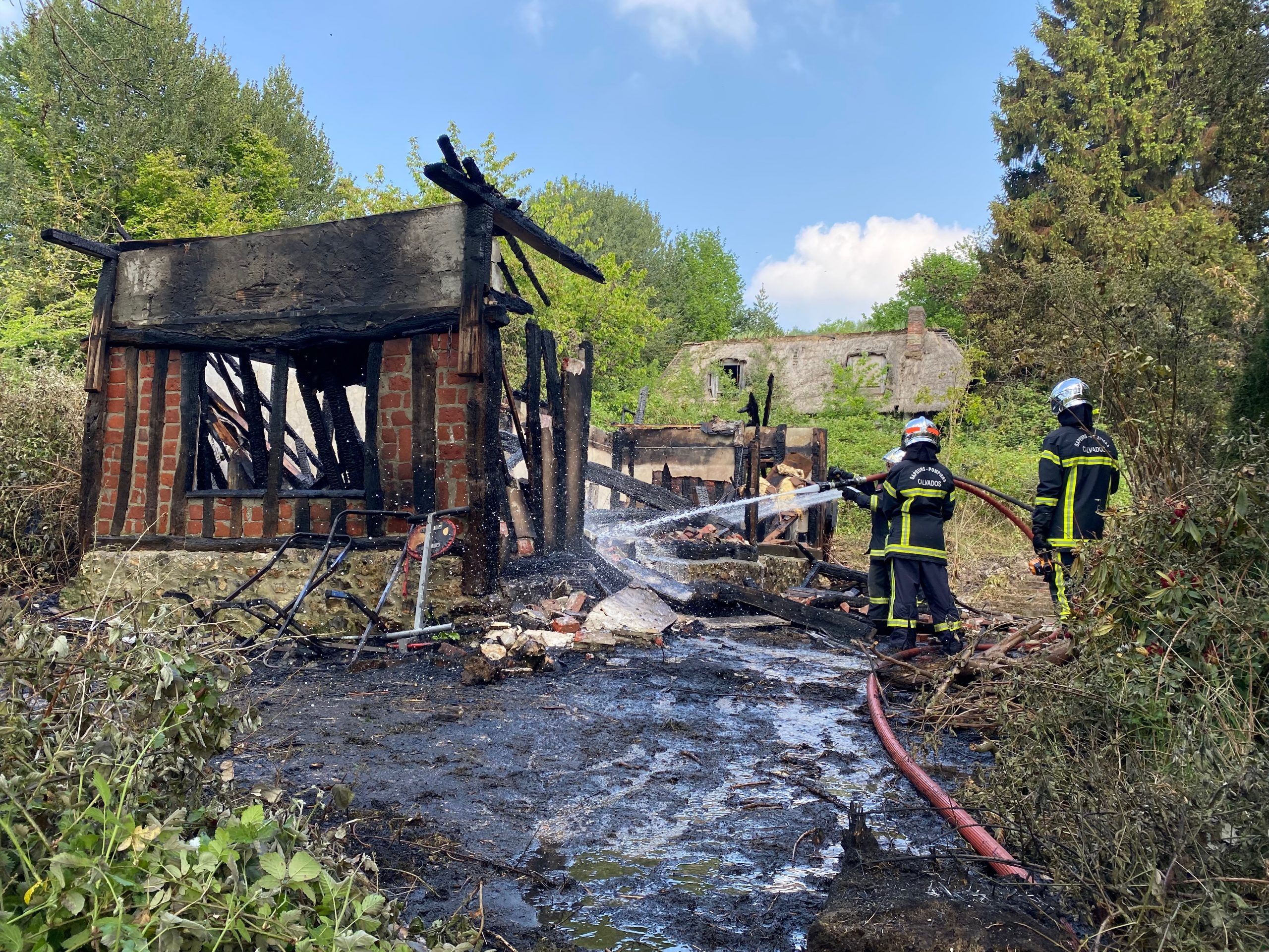 Incendie Ablon 2 - Honfleur-Infos