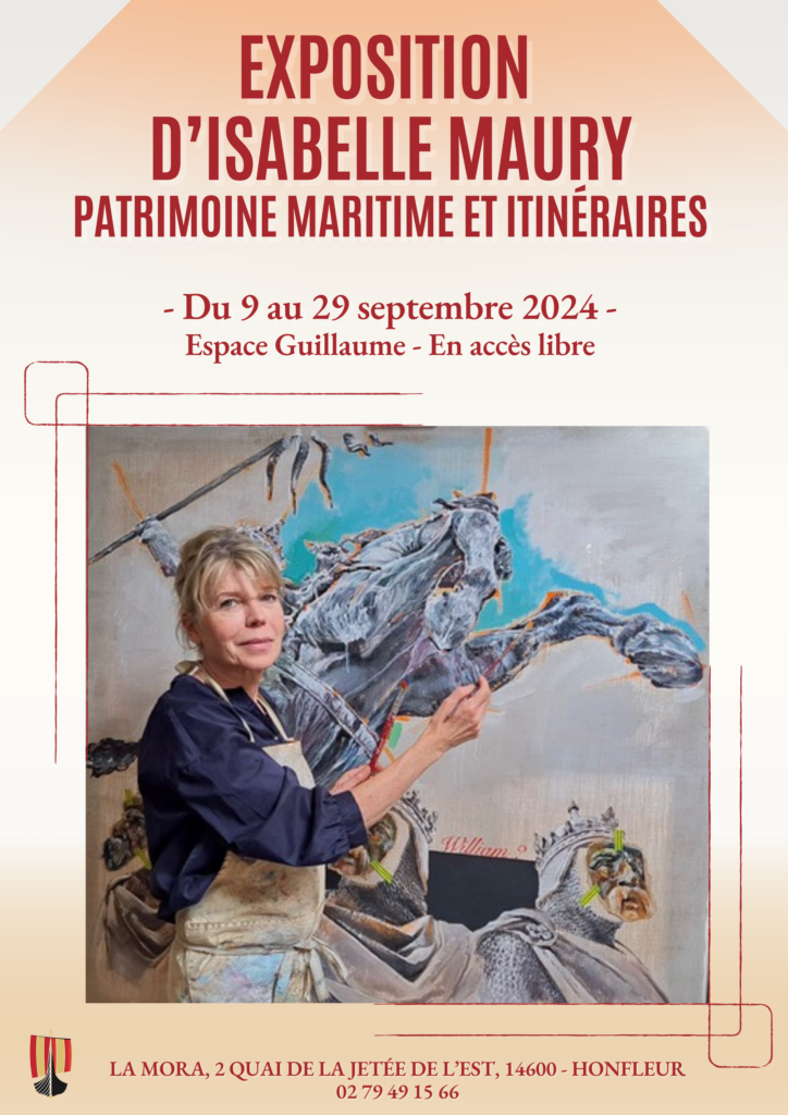 Honfleur : Isabelle Maury expose à la Mora... • Honfleur-Infos
